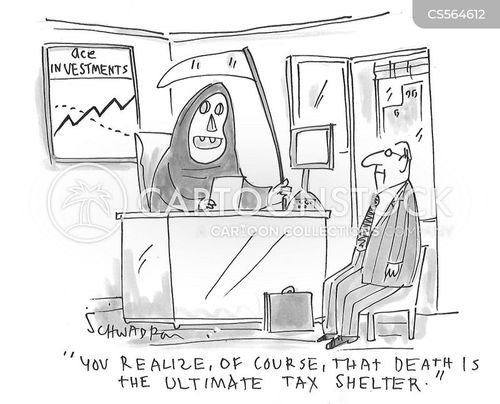 Tax Shelters Cartoons and Comics - funny pictures from CartoonStock