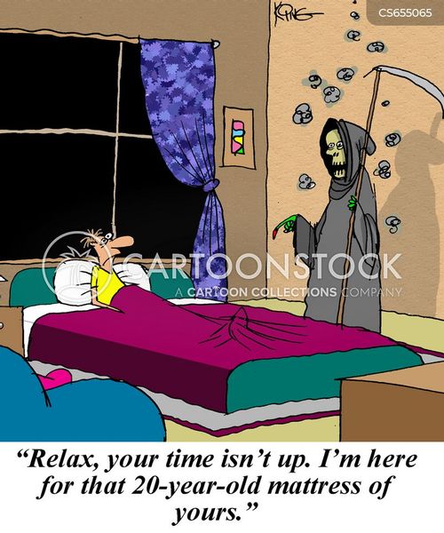 Mattress Cartoons and Comics - funny pictures from CartoonStock