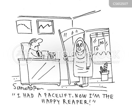 Beauty Surgery Cartoons and Comics - funny pictures from CartoonStock