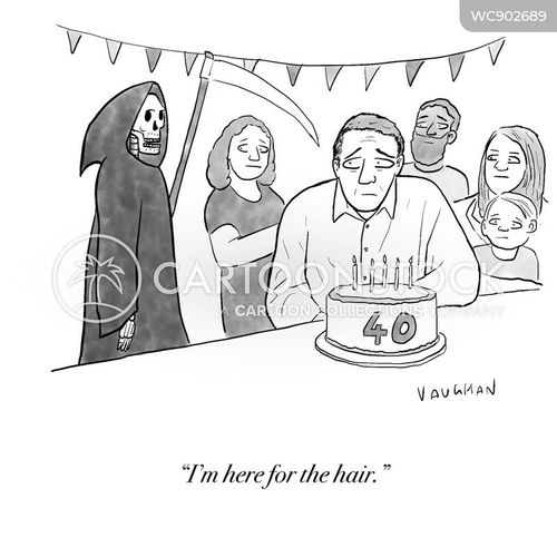 40th Birthday Cartoons and Comics - funny pictures from CartoonStock