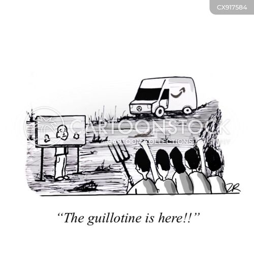 Guillotine Cartoons and Comics - funny pictures from CartoonStock