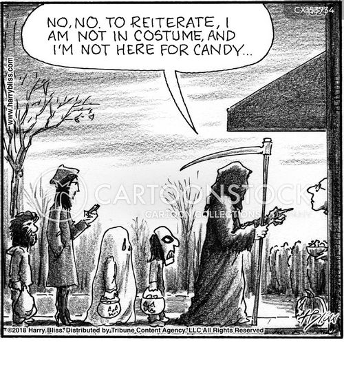 Halloween-themed Cartoons and Comics - funny pictures from CartoonStock