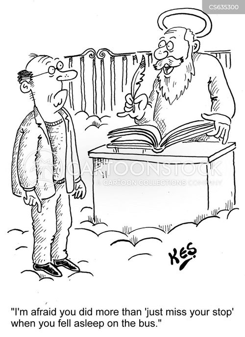 Celestial Gatekeeper Cartoons and Comics - funny pictures from CartoonStock