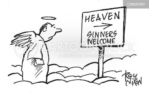 Heavenly Comedy Cartoons and Comics - funny pictures from CartoonStock