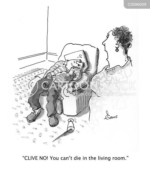 Death Of A Spouse Cartoons and Comics - funny pictures from CartoonStock