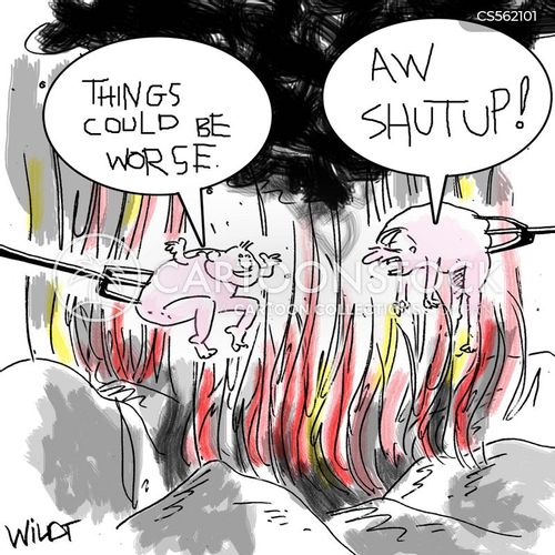 Eternal Optimist Cartoons and Comics - funny pictures from CartoonStock