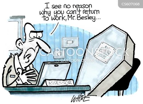 Back To Work Cartoons and Comics - funny pictures from CartoonStock