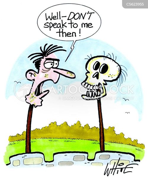 Skeleton Cartoons and Comics - funny pictures from CartoonStock