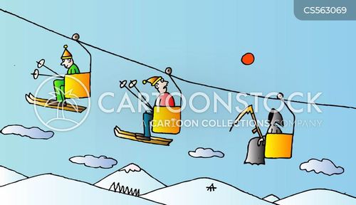 Ski Cartoons and Comics - funny pictures from CartoonStock