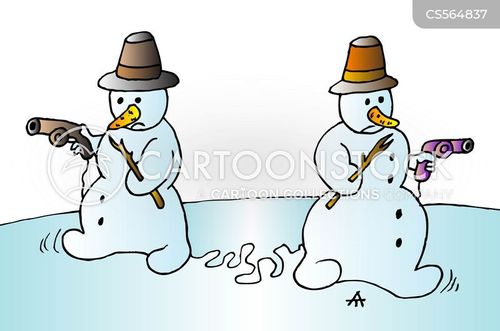 Melting Thaw Cartoons and Comics - funny pictures from CartoonStock