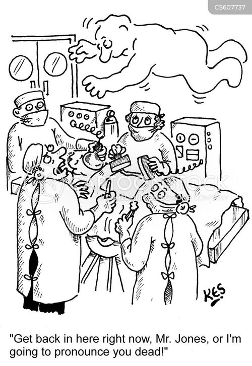 Spirit Leaving Body Cartoons and Comics - funny pictures from CartoonStock