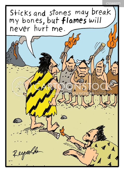 Fire Threat Cartoons and Comics - funny pictures from CartoonStock