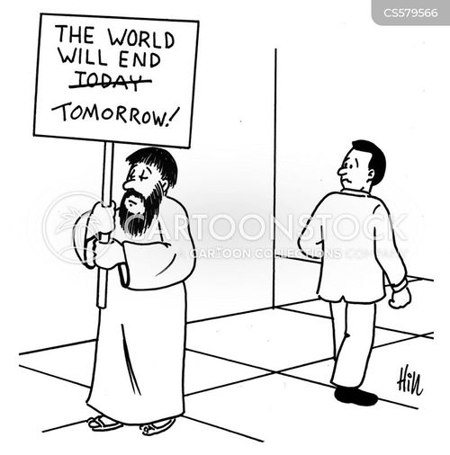 End Of The World Sign Cartoons and Comics - funny pictures from ...