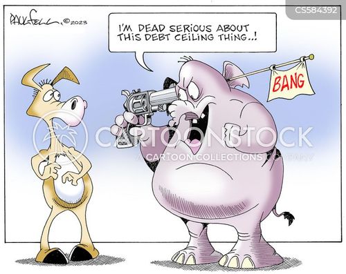 America Debt Cartoons and Comics - funny pictures from CartoonStock