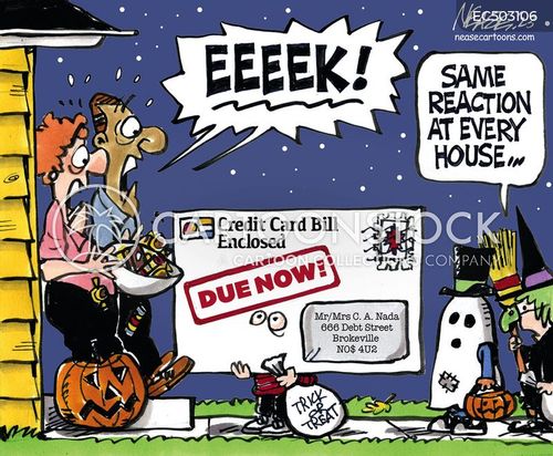 Halloween Trick Cartoons and Comics - funny pictures from CartoonStock