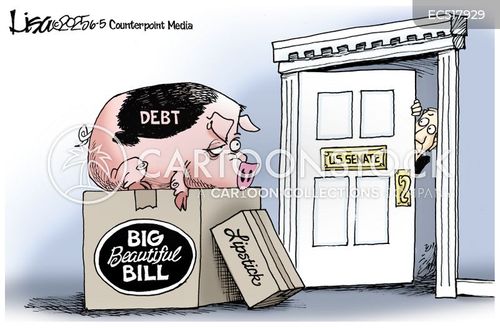 Big Beautiful Bill Cartoons and Comics - funny pictures from CartoonStock