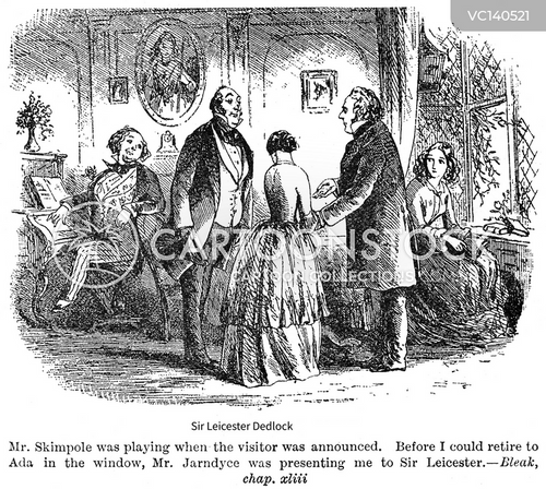 Cartoons und Karikaturen mit Jarndyce