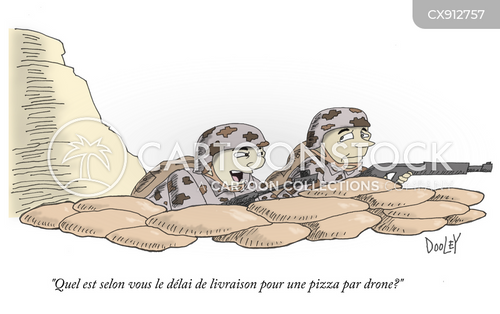 Dessins humoristique et caricaturés avec Attendre Une Livraison