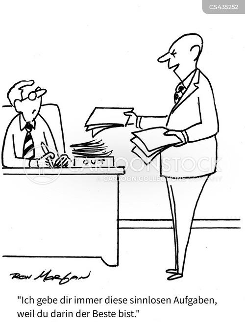 Cartoons und Karikaturen mit Ki-aufgaben