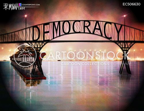 Authoritarian Threat Cartoons and Comics - funny pictures from CartoonStock