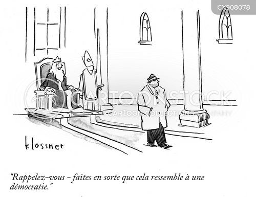 Dessins humoristique et caricaturés avec Élections Truquées