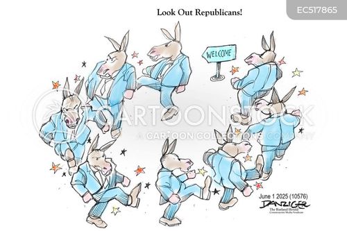 Political Adversaries Cartoons and Comics - funny pictures from ...