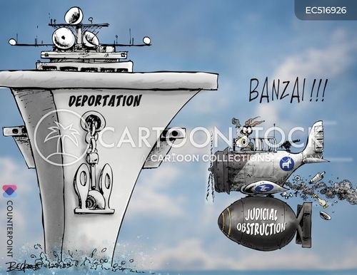 Policy Obstruction Cartoons and Comics - funny pictures from CartoonStock