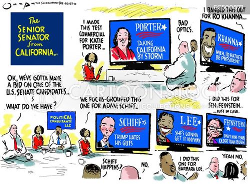 Eric Swalwell Cartoons and Comics - funny pictures from CartoonStock