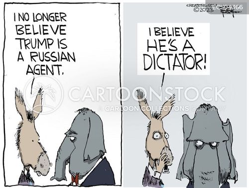 Trump The Dictator Cartoons and Comics - funny pictures from CartoonStock