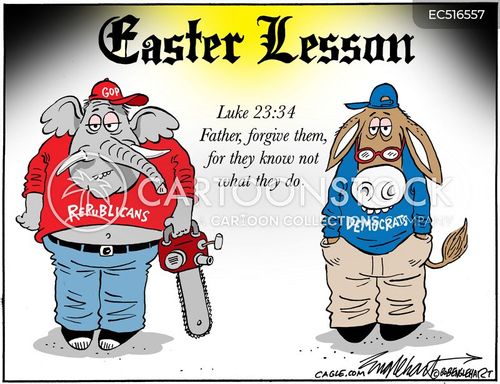 Political Animosity Cartoons and Comics - funny pictures from CartoonStock