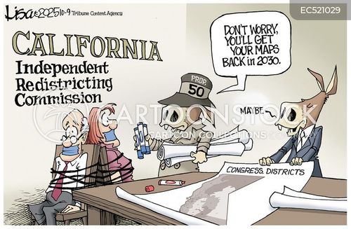 Congressional Maps Cartoons and Comics - funny pictures from CartoonStock