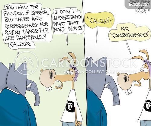 Provocative Remarks Cartoons and Comics - funny pictures from CartoonStock