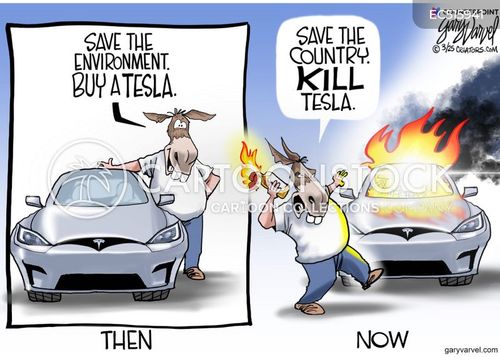 Tesla Cartoons and Comics - funny pictures from CartoonStock