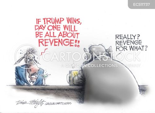 Trumps Revenge Cartoons and Comics - funny pictures from CartoonStock