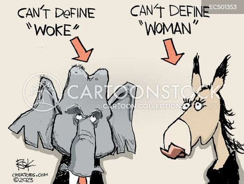 Woke Terminology Cartoons and Comics - funny pictures from CartoonStock