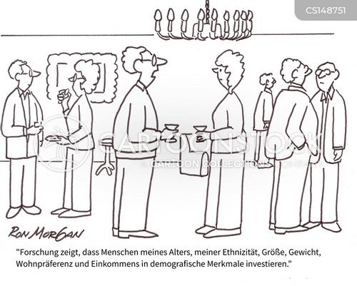Cartoons und Karikaturen mit Demografischer Wandel