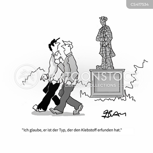 Cartoons und Karikaturen mit Erfinder