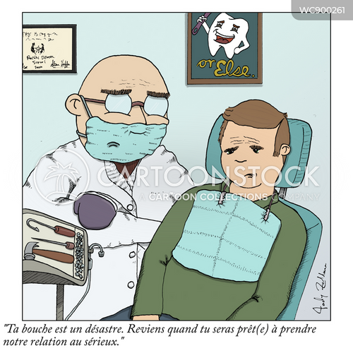 Dessins humoristique et caricaturés avec Frais Dentaires