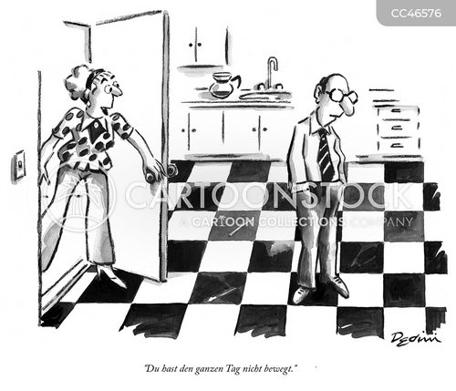 Cartoons und Karikaturen mit Denker