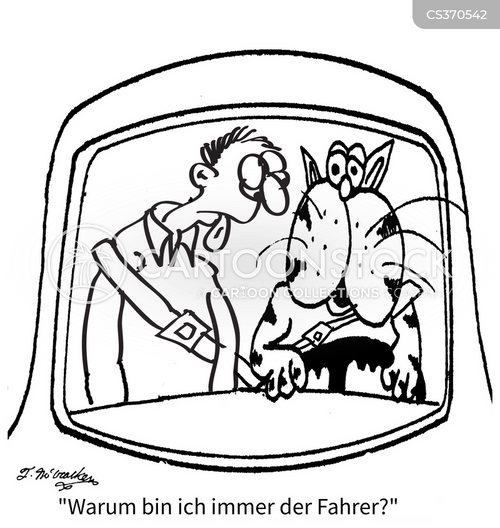 Cartoons und Karikaturen mit Designierte Fahrer