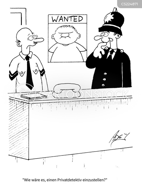 Cartoons und Karikaturen mit Pinkertons