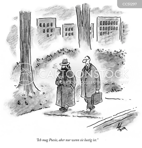 Cartoons und Karikaturen mit Obskure Witze