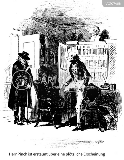 Cartoons und Karikaturen mit Alter Martin