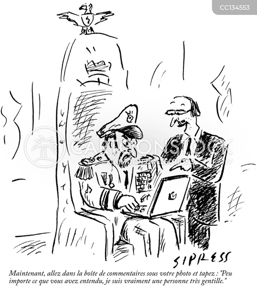 Dessins humoristique et caricaturés avec Tactiques De Messagerie