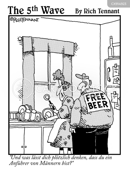 Cartoons und Karikaturen mit Athletin