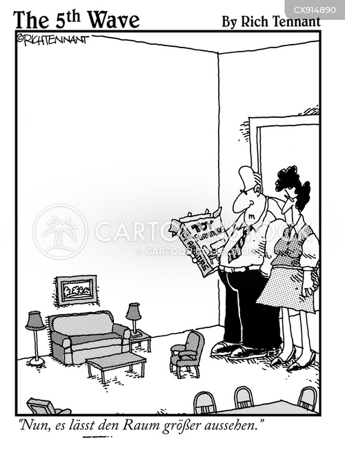 Cartoons und Karikaturen mit Allein Lassen