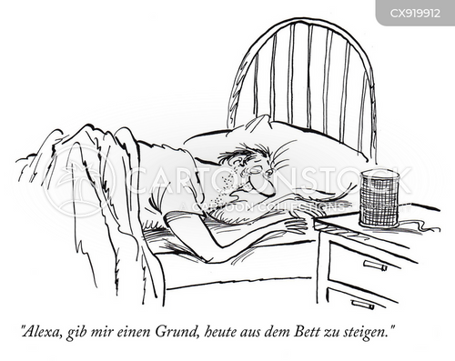 Cartoons und Karikaturen mit Dinge Vorstellen