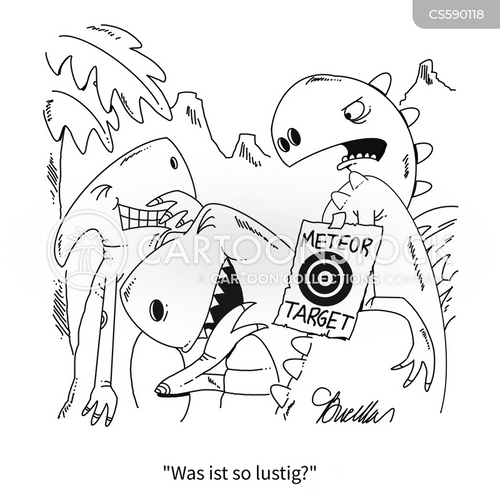 Cartoons und Karikaturen mit Existenzielles Ereignis