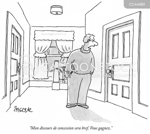 Dessins humoristique et caricaturés avec Capitulation