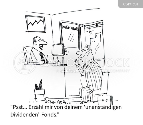 Cartoons und Karikaturen mit Obszöne Menge An Geld